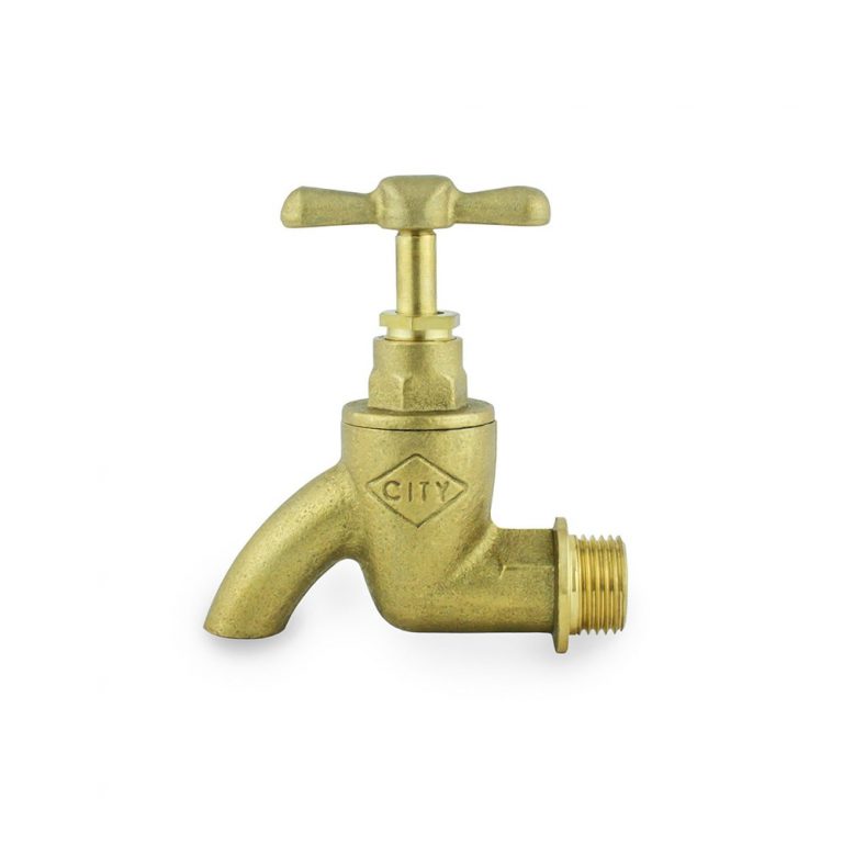 BS Heavy Duty Brass Bib Tap, CITY