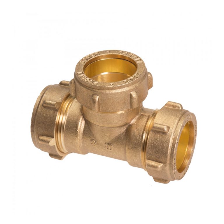 Copper Compression Equal Tee, Conex