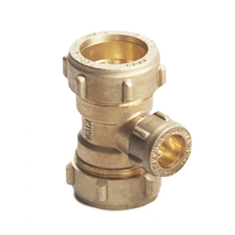 Copper Compression Reducing Tee, Conex