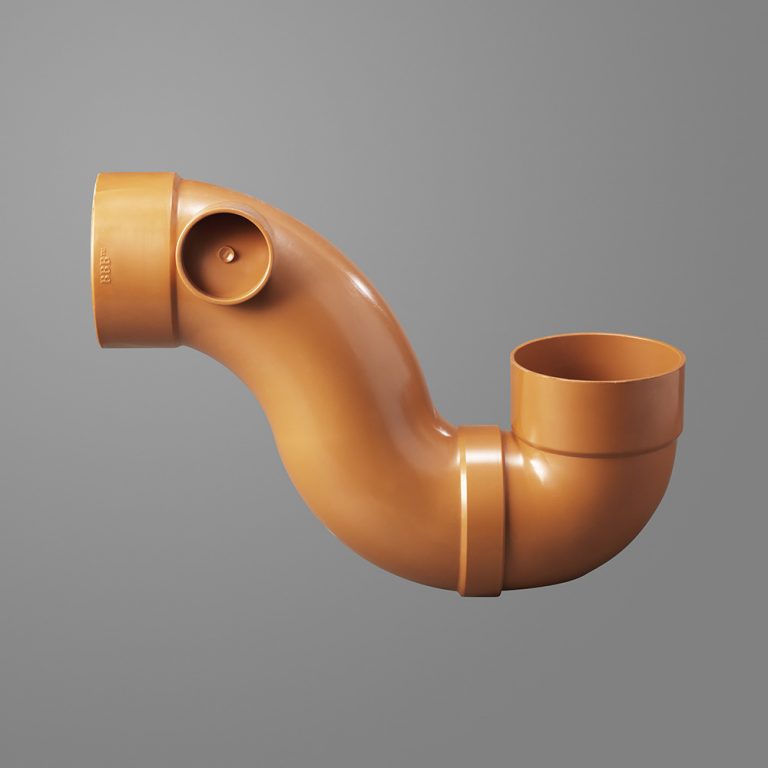 110MM UPVC Underground Drainage & Sewerage P Trap Sirim, BBB - Sanifix ...