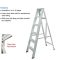 Heavy Duty Aluminium Single Sided Ladder, EVERLAST - Sanifix Hardware Store