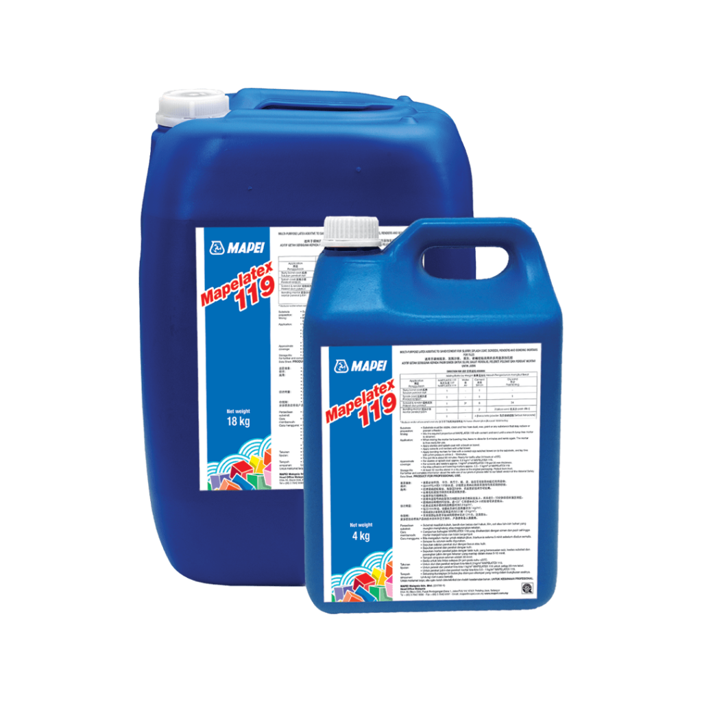 Mapelatex 119 Latex Additive, MAPEI - Sanifix Hardware Store