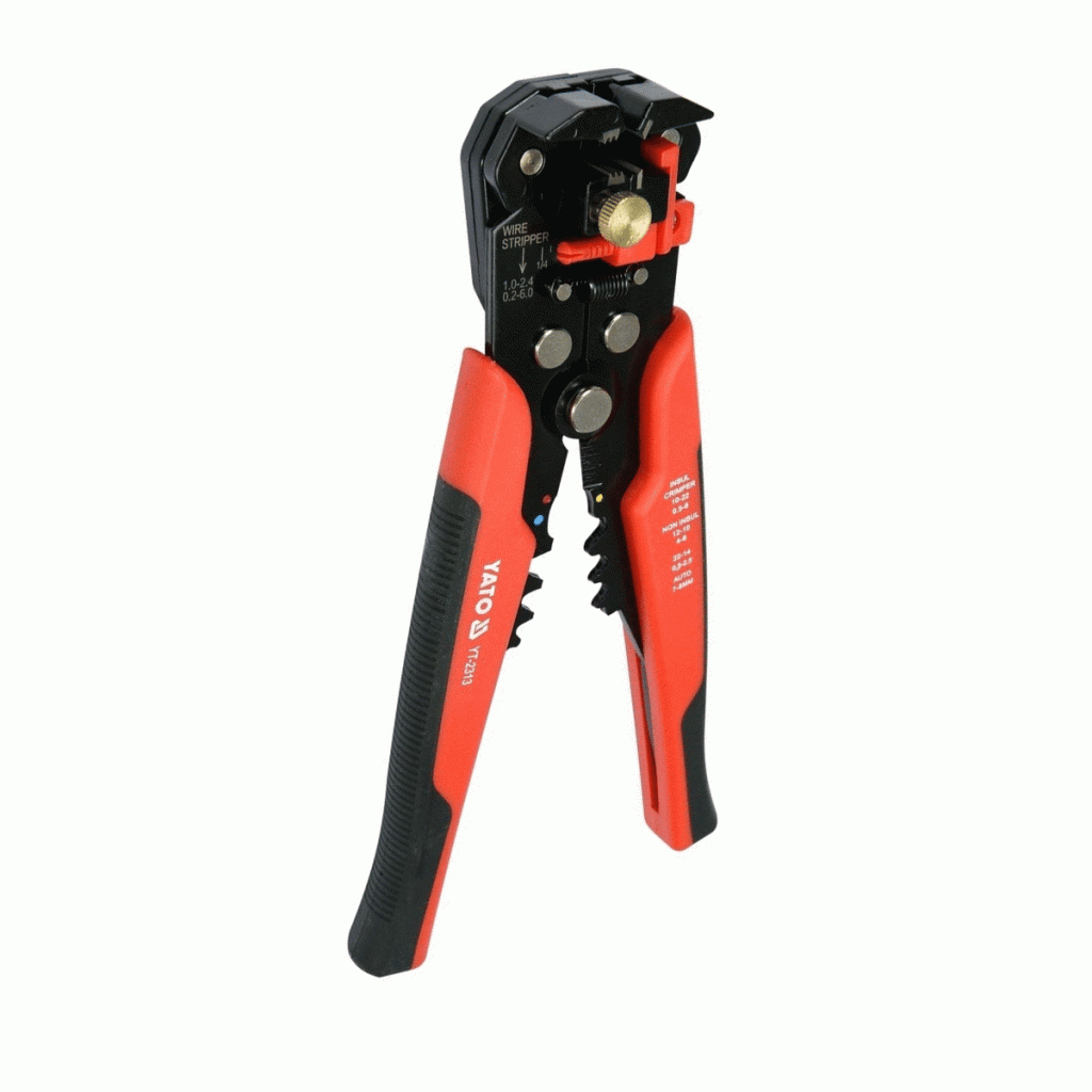 Universal Wire Stripper And Ratchet Crimping Pliers YT2313, YATO ...