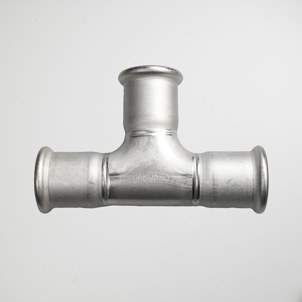 SUS304 Press Fit Equal Tee, PTM - Sanifix Hardware Store