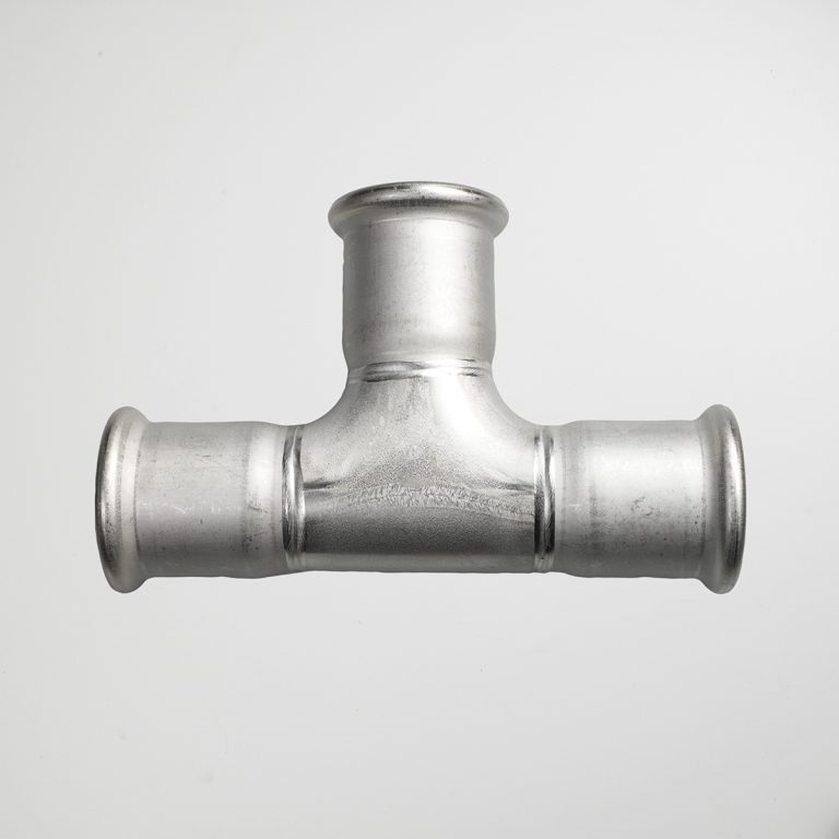 SUS304 Press Fit Equal Tee, PTM - Sanifix Hardware Store